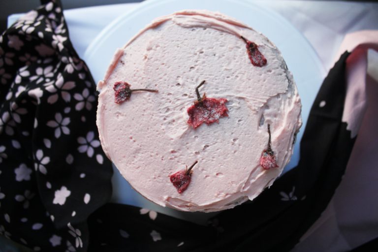 Spring into the Season with Sakura Mochi Layer Cake - Japanese Culture ...